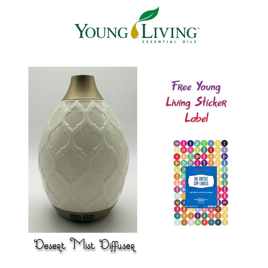 Young Living YL Ultrasonic Diffuser Desert Mist Feather the Owl Lantern ...