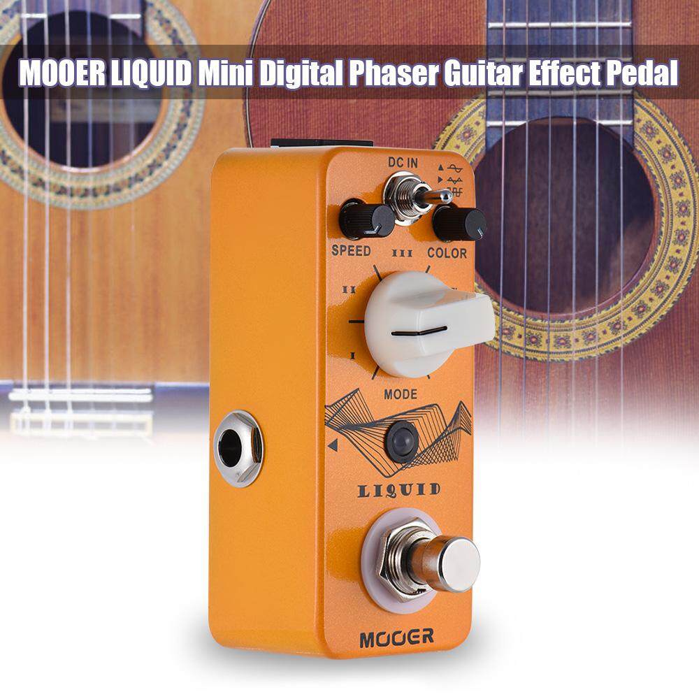 （มีสินค้า）MOOER LIQUID Mini Digital Phaser Guitar Effect Pedal True ...