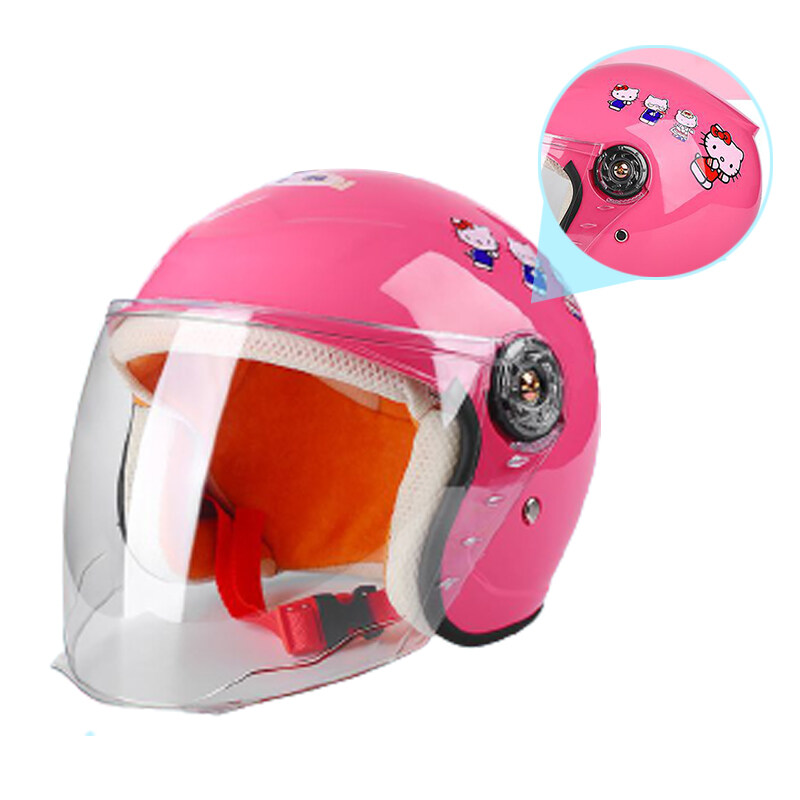 [Ready Stock] Helmet Motorcycle for Children Half Surface Safety Helmet ...