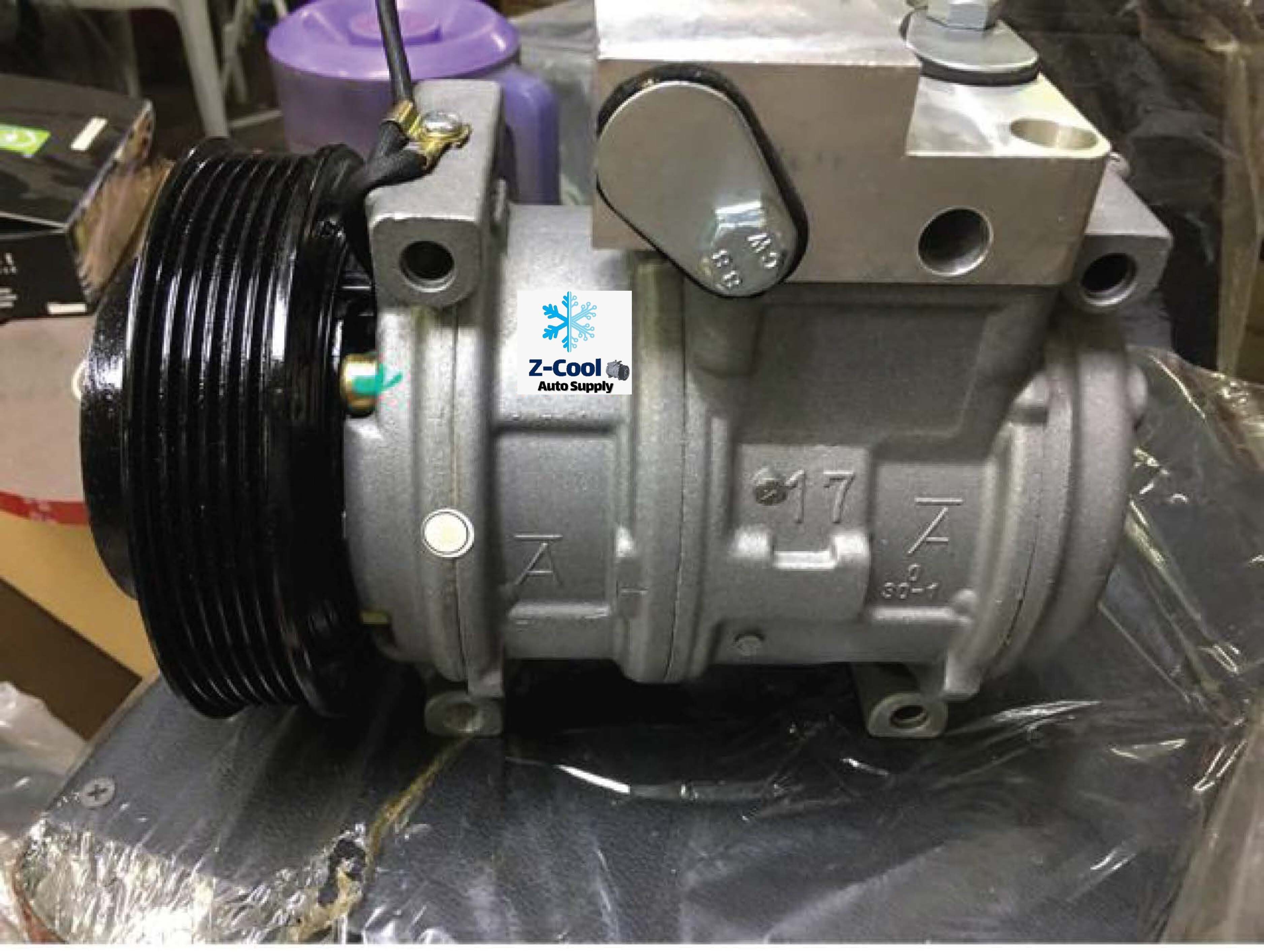 Aircond Compressor 17C Proton Waja Patco System Modified to Denso ...