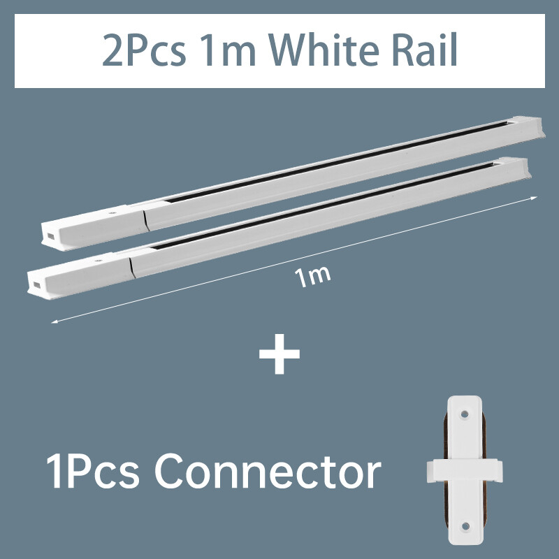 CHENBEN Led GU10 Track Light Rail Ceiling Lights 3/4 Heads Replaceable ...