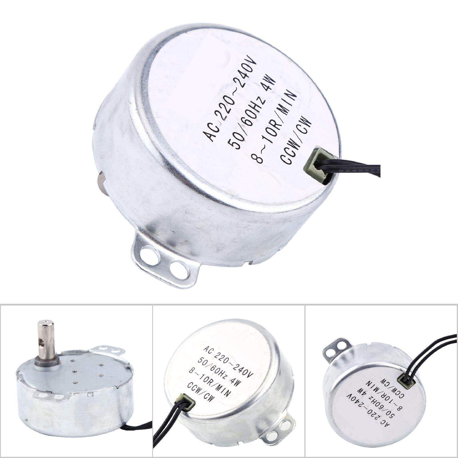1Pc 220-240V มอเตอร์ซิงโครนัส AC เกียร์มอเตอร์4W CW/CCW 8-10RPM - pengbojixie - ThaiPick
