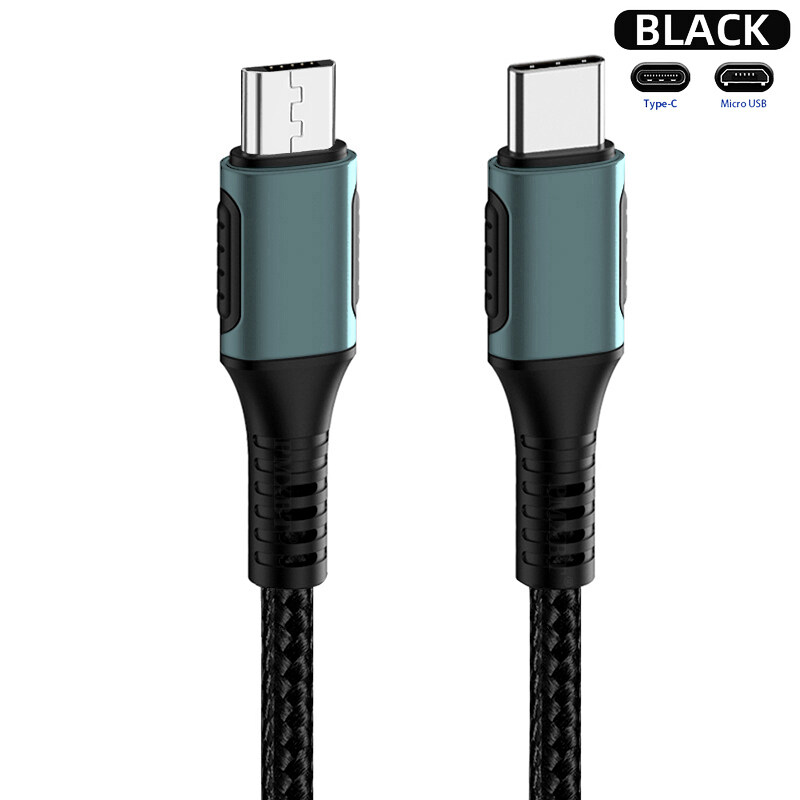 Type C To Micro Usb Charging Cable Data Cable, Pd Fast Charge Data ...