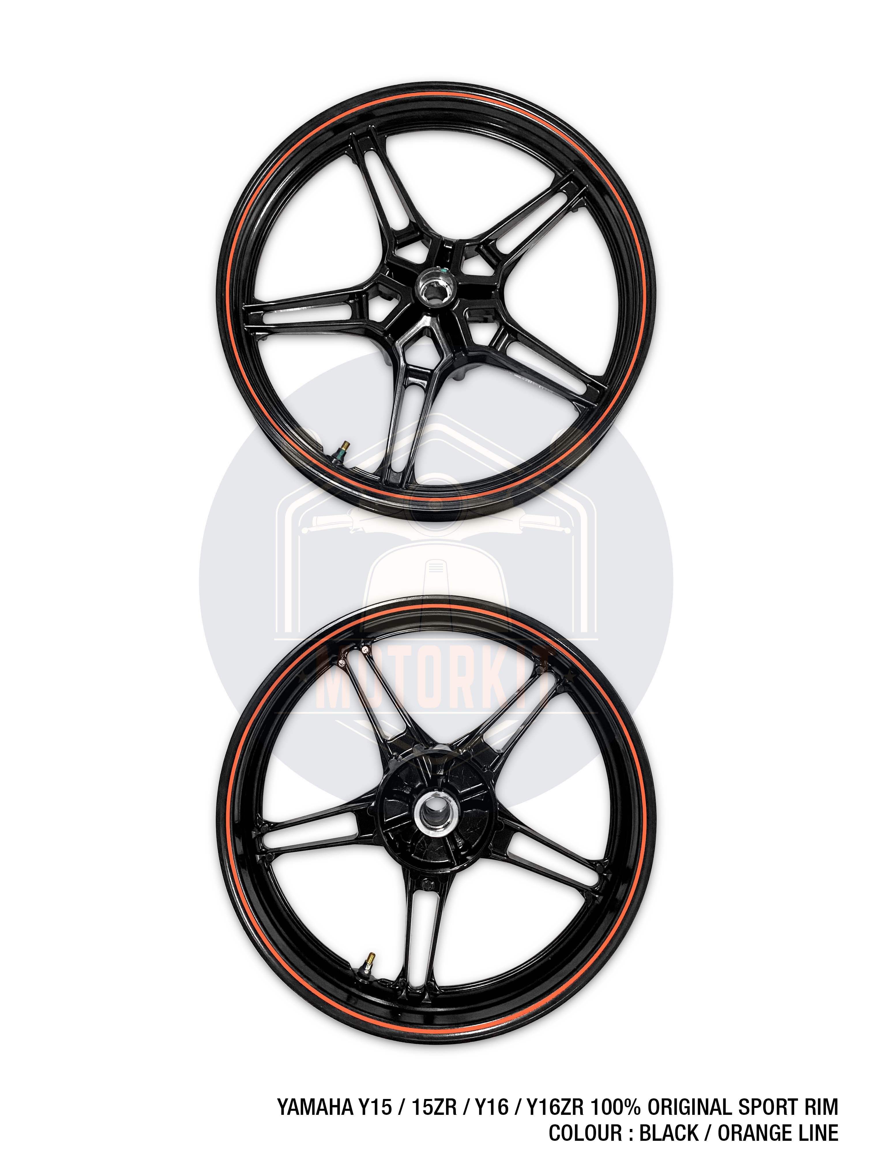 YAMAHA Y15 Y15ZR Y16 Y16ZR 100% ORIGINAL YSUKU RACING SPORT RIM 5 SPOKE ...