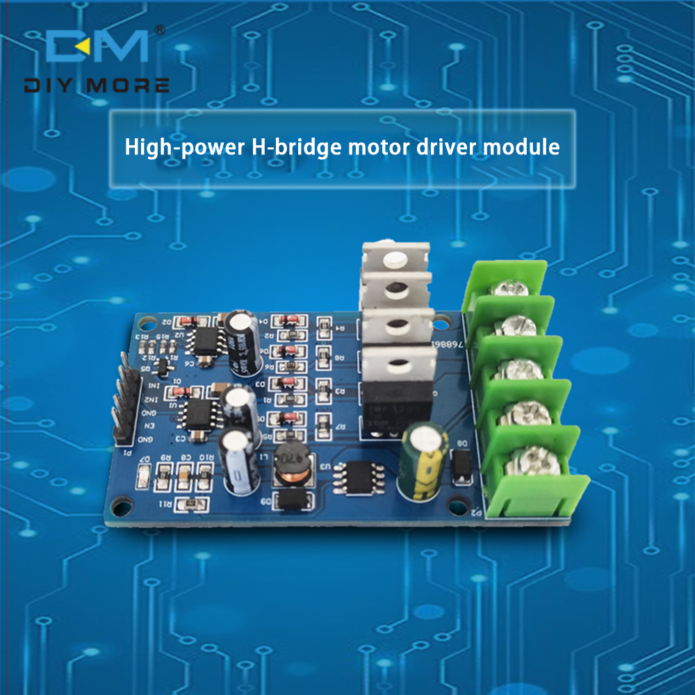 diymore 170W High-power H-bridge Motor Drive NMOS with Emergency Brake ... diymore 170W High-power H-bridge Motor Drive NMOS with Emergency Brake ...