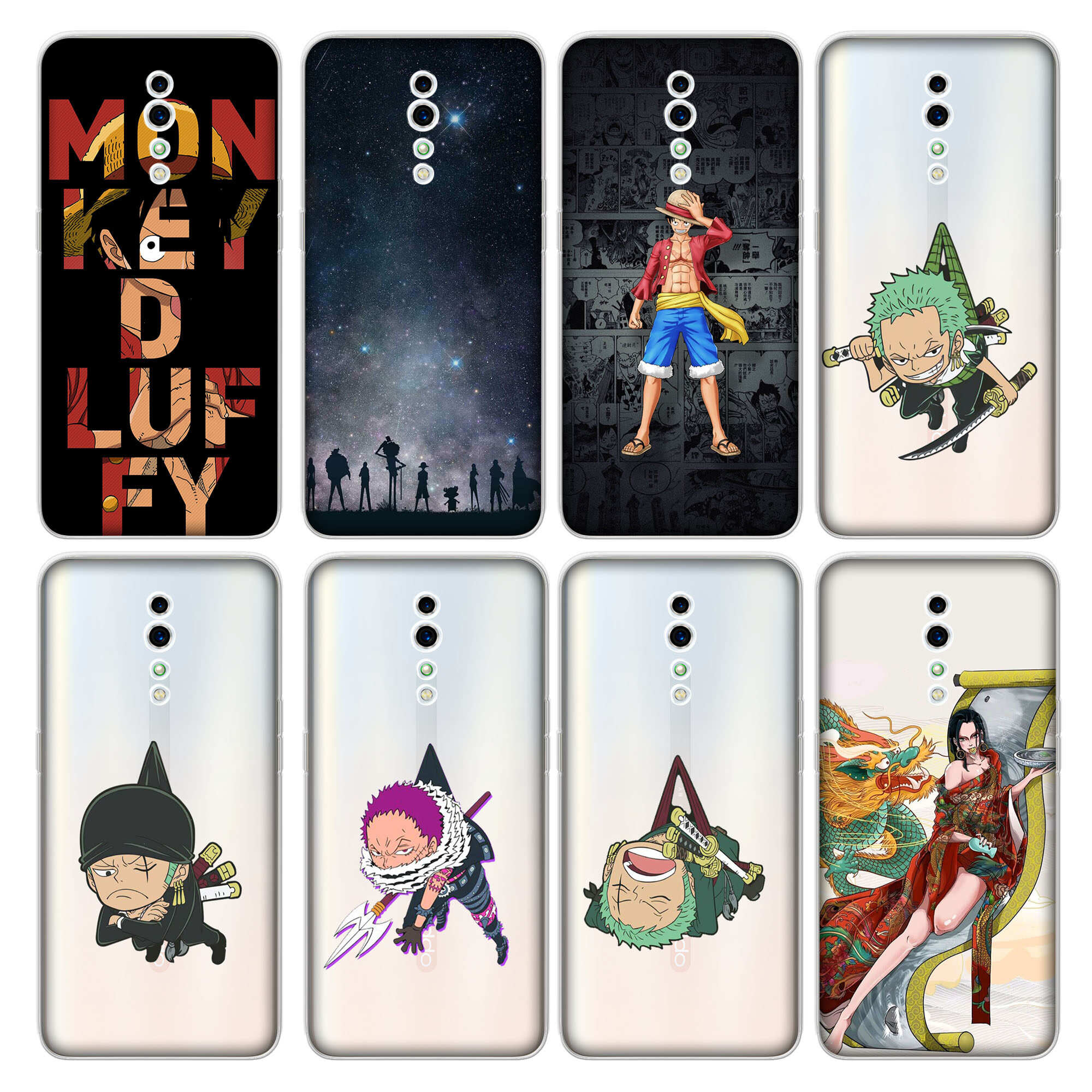 ONE PIECE Comic Pattern Phone Case Oppo A9 A5 A31 A32 A33 A93 A73 2020 ...