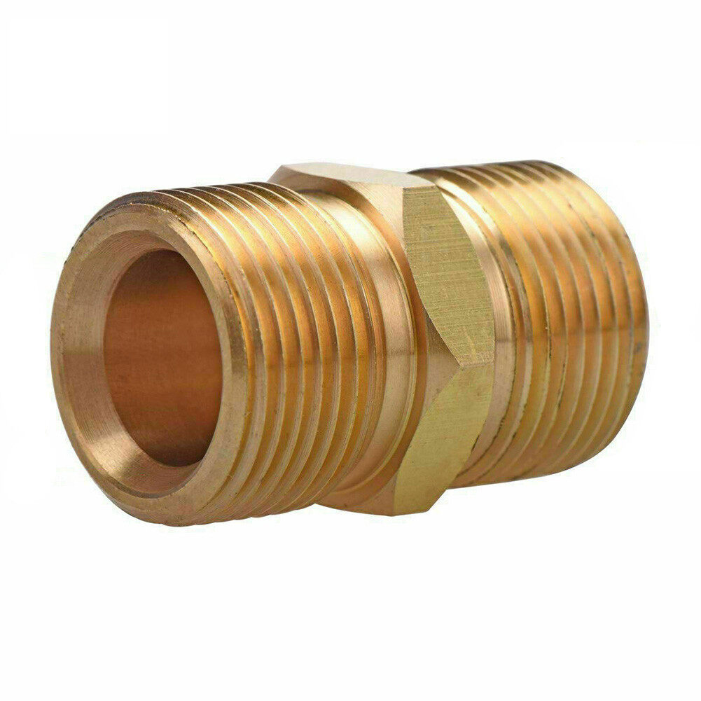 TOOLSOUT 1 PC M22 ID 15มม.ถึงอะแดปเตอร์เต้าเสียบทองเหลืองเครื่องฉีดน้ำ ...