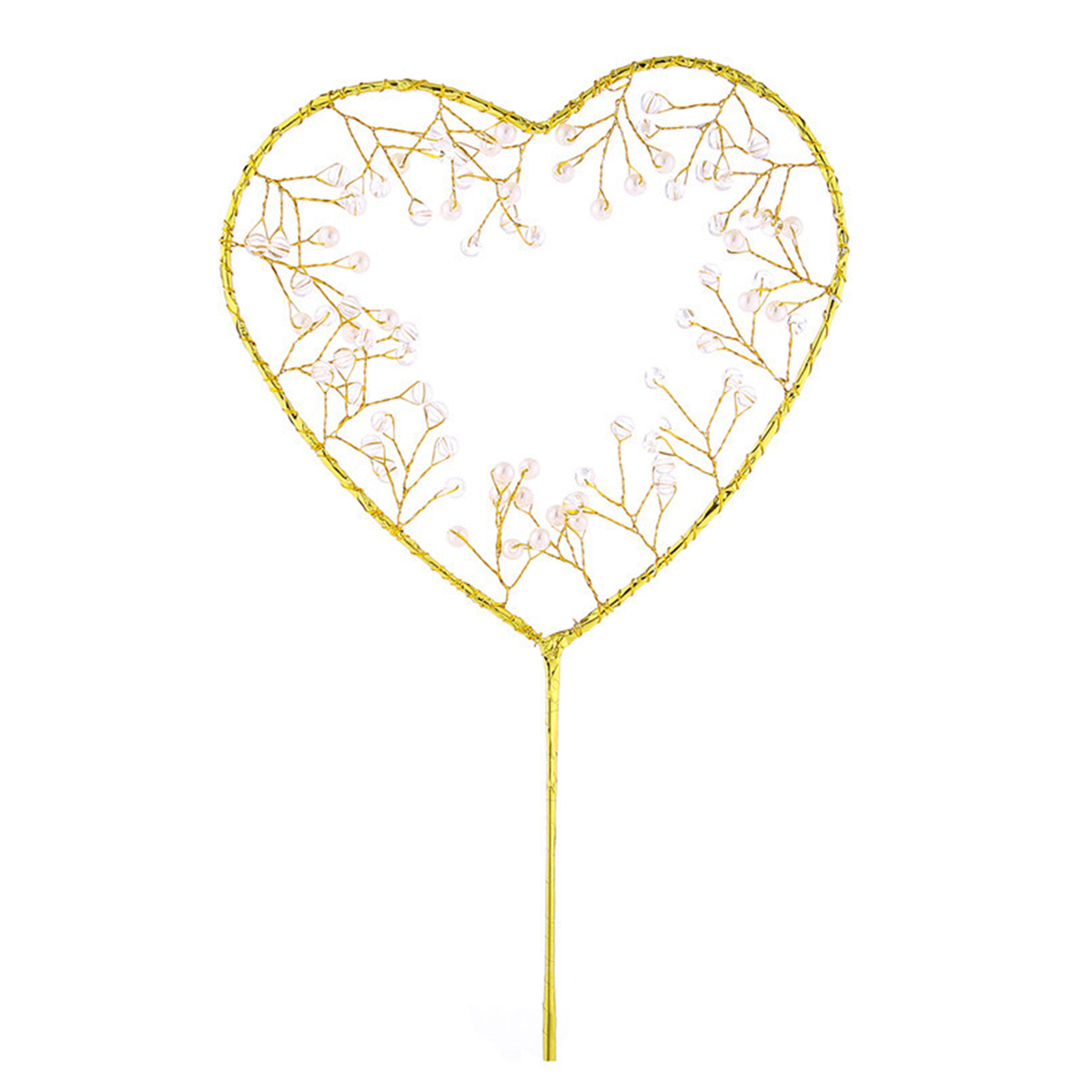 Microgood เค้ก Topper DIY ตกแต่งที่สวยงามสุขสันต์วันเกิดแต่งงาน Party ตกแต่งเค้ก Topper สำหรับตก ...