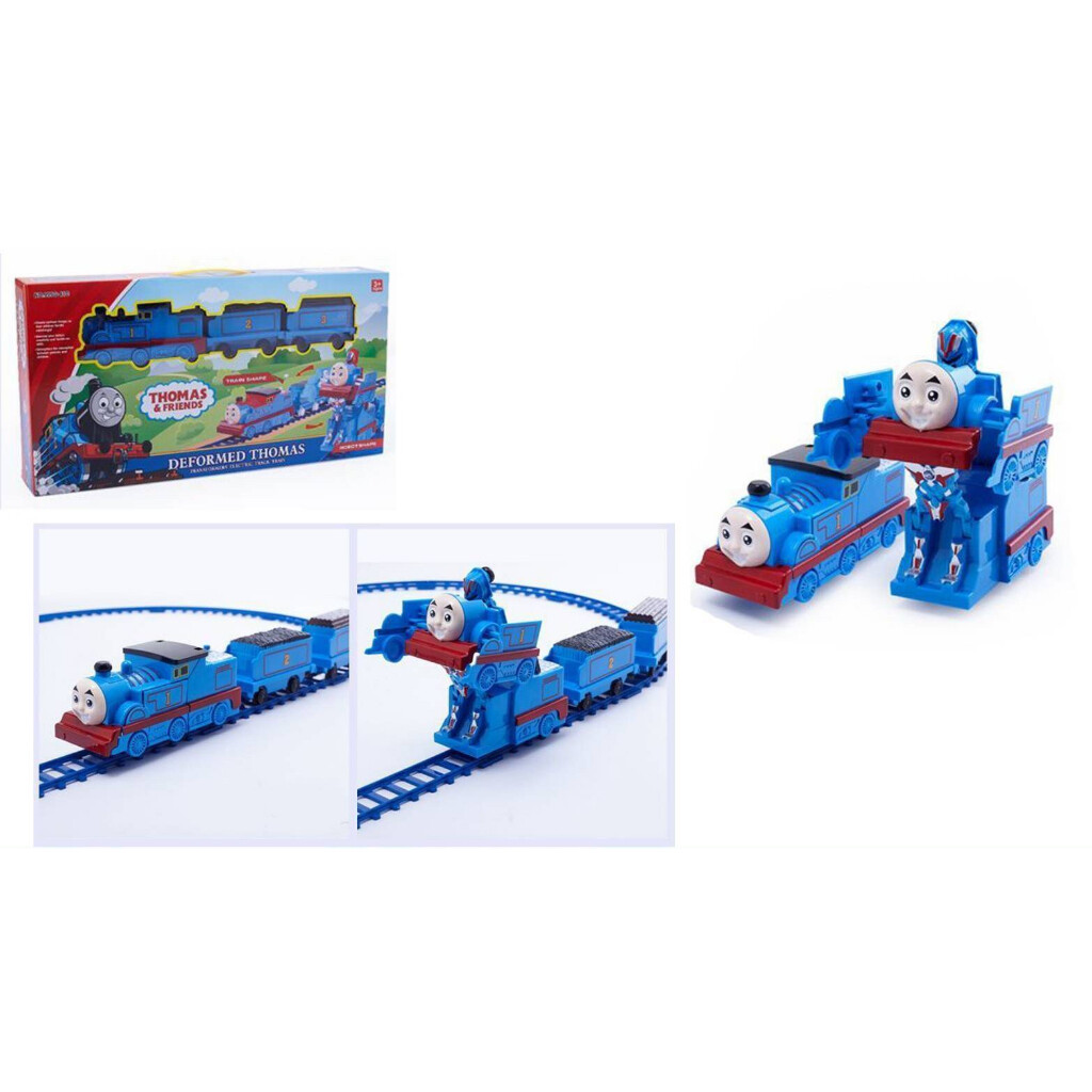 Transformation Train Robot พร้อมรางรถไฟ Thomas Friends ตัวรถไฟแปลงร่าง ...