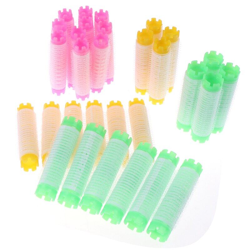 10pcs Fluffy Hair Root Rollers Pack The 3rd Generation Morgan Perm Rods ...