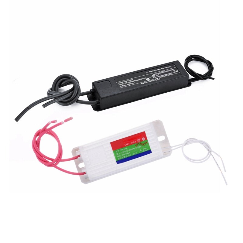 2 Pcs Neon Electronic Transformer Waterproof Neon Power Supply ...