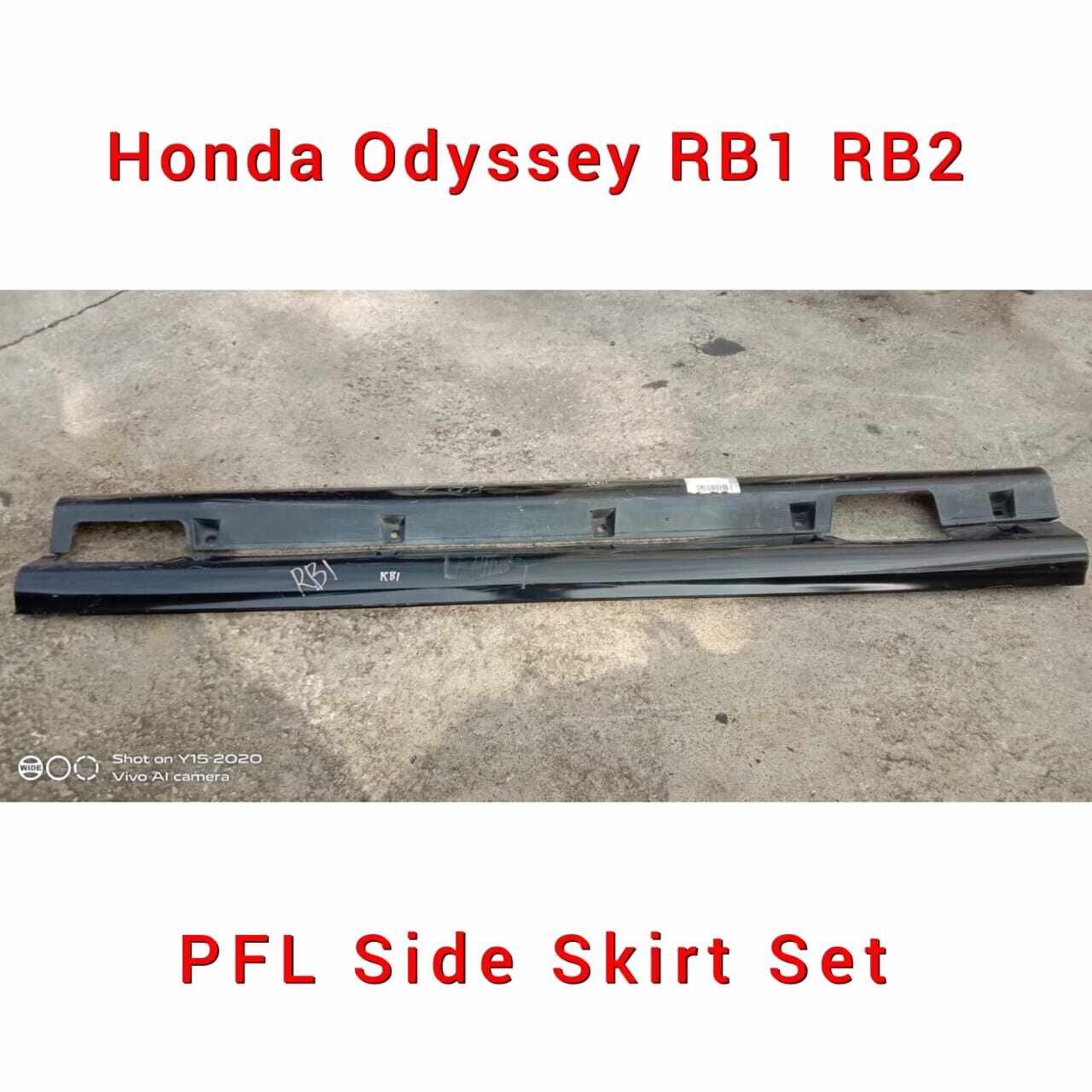 Honda Odyssey RB1 RB2 PFL Side Skirt Set ( Pre-Facelift ) / Side Panel / Magat / Moulding | Lazada