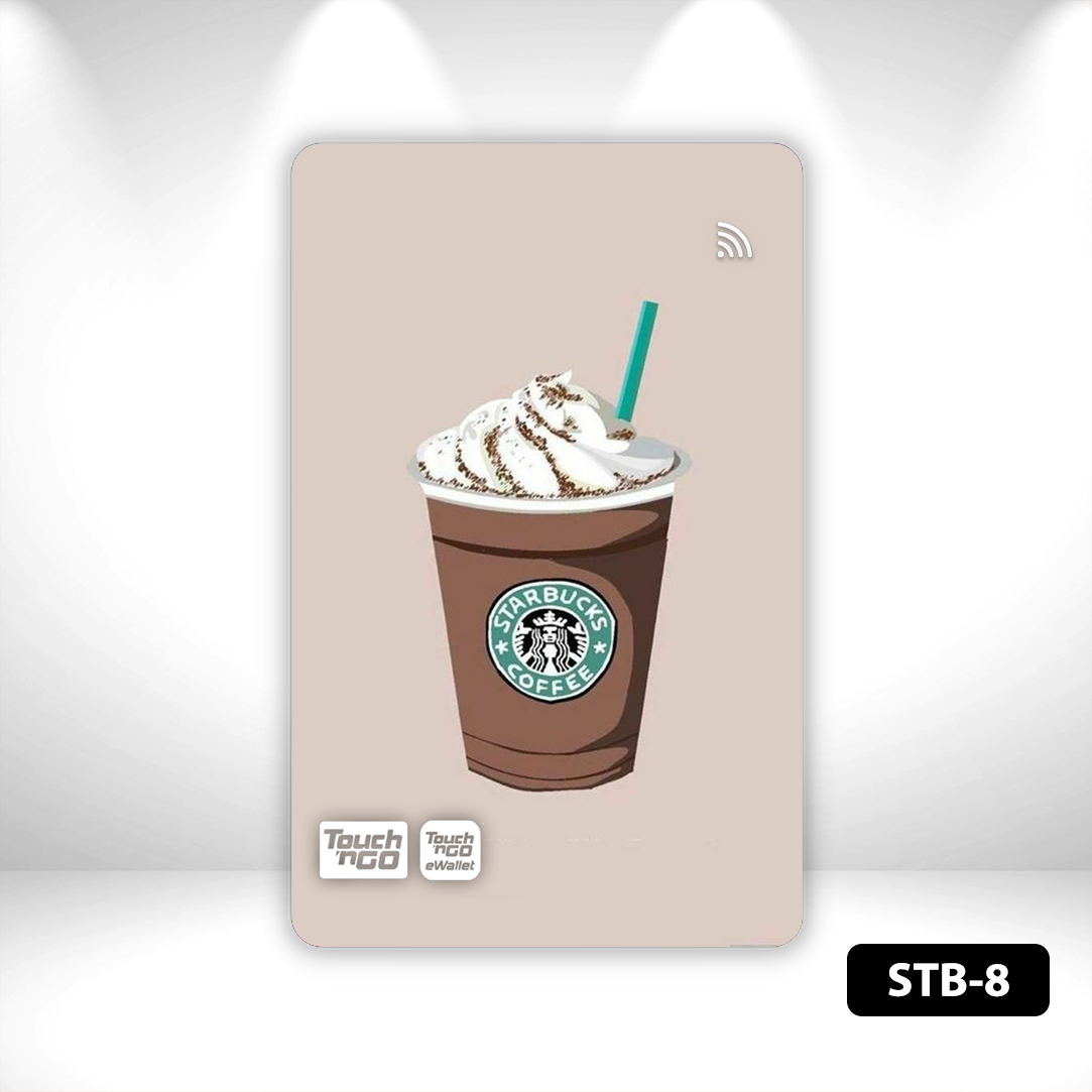 Starbucks - Sticker TNG Sticker TNG NFC Card Skincard Cover Starbucks ...