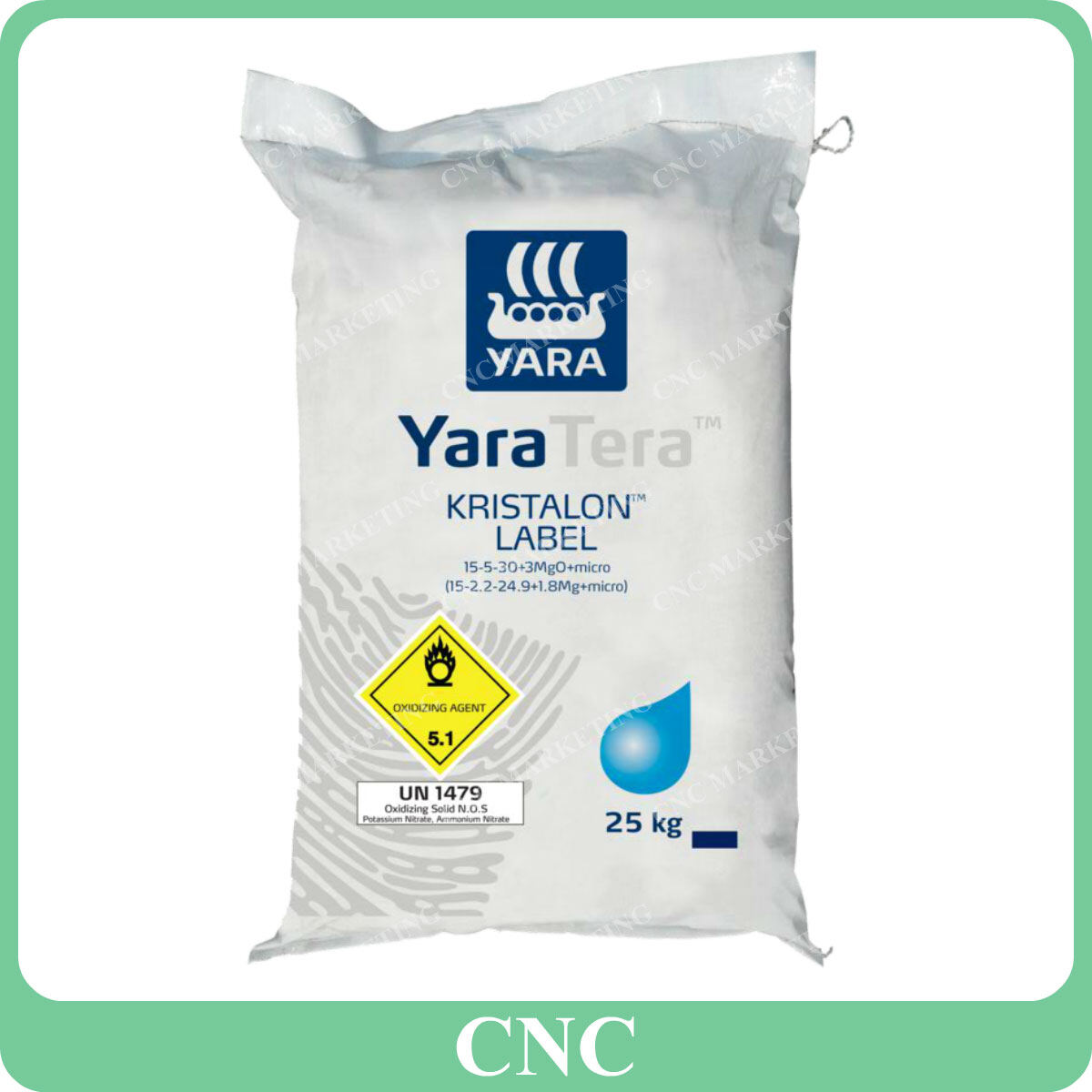 25KG Yara Tera Kristalon White Label 15-5-30 YaraTera Baja Fertilizer ...