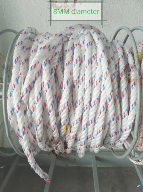 16MM READY STOCK PP NYLON ROPE / TALI PP (4mm / 6mm / 8mm / 12mm / Tali ...