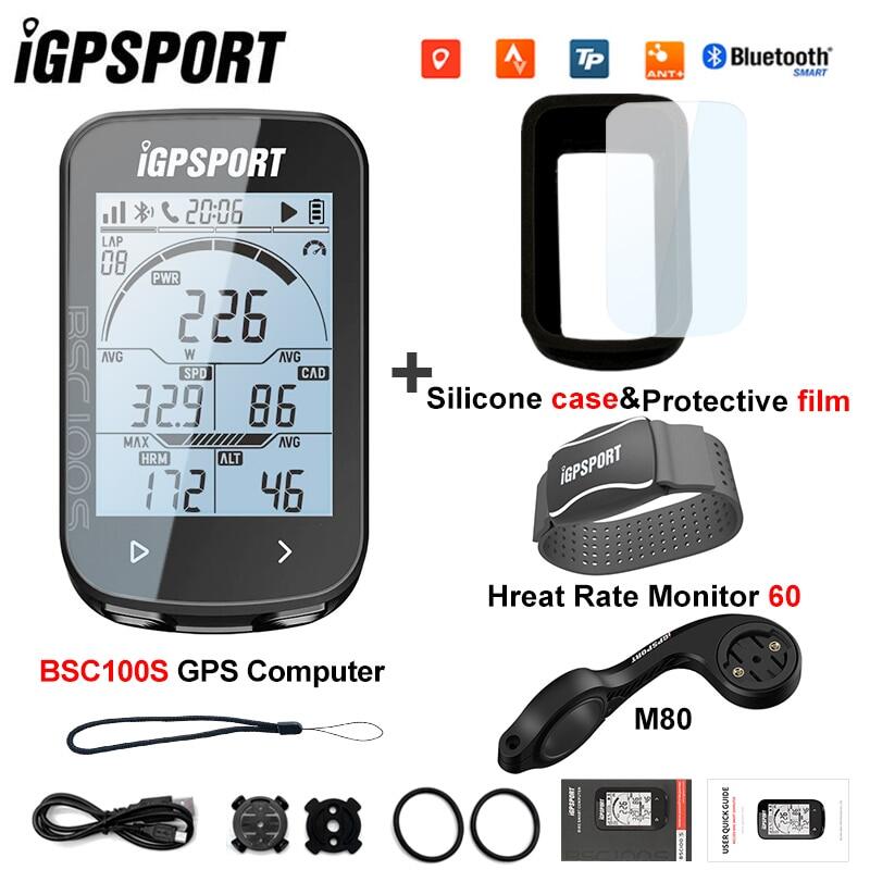 IGPSPORT GPS BSC100S BSC100 S Official Store Cycle Bike Computer Wireless Speedometer ANT ...