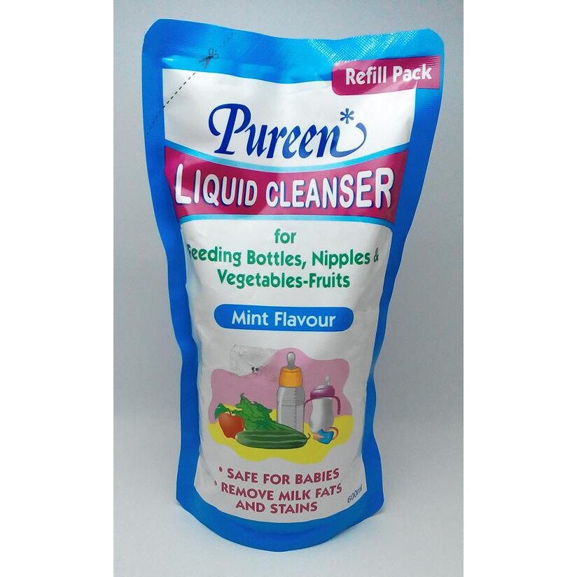 Pureen Liquid Cleanser Refill 600ML -Ready Stock | Lazada