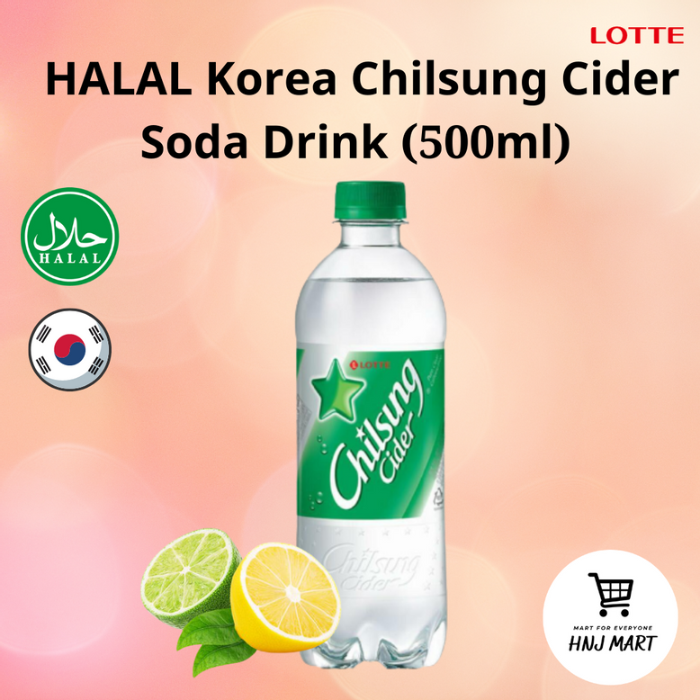 Halal Korea Lotte Milkis Original | Lotte Chilsung Cider 500ml | 韩国乐天 ...