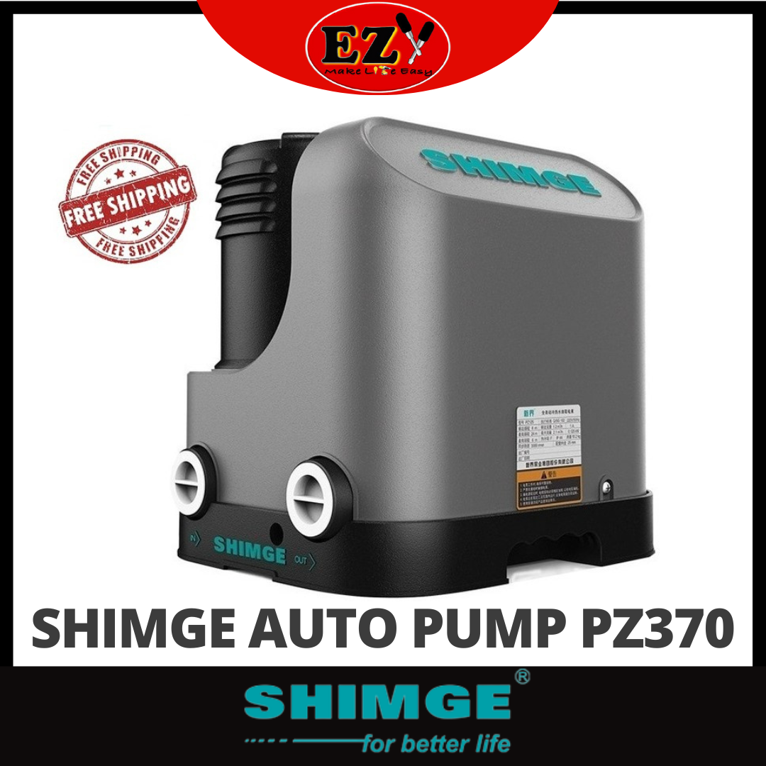 SHIMGE PZ370 PZ125 FULLY AUTOMATIC SELF-PRIMING WATER BOOSTER PUMP ...