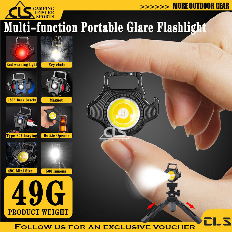 CLS 2022ใหม่แสงแฟลชแบบพกพาไฟฉายกระเป๋าคลิปแสงทำงาน Outdorr ตั้งแคมป์ตก ...