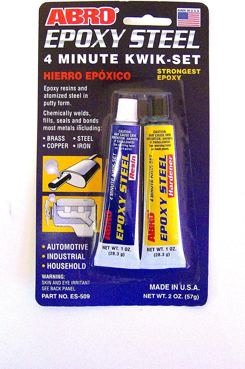 EPOXY STEEL 4 MINUTE KWIK-SET AUTOMOTIVE GRADE | Lazada
