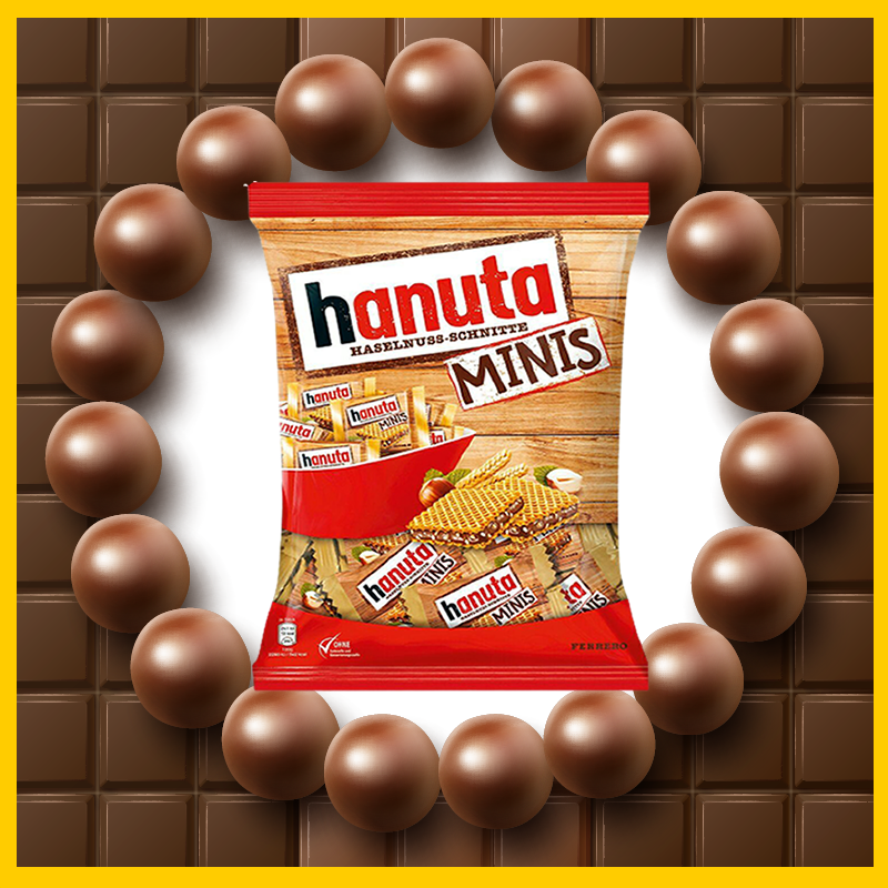 FERRERO Mini Hanuta T19 200gm | Lazada