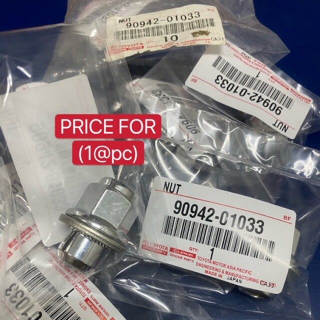 ORIGINAL TOYOTA TYRE NUT - 90942-01058 | Lazada