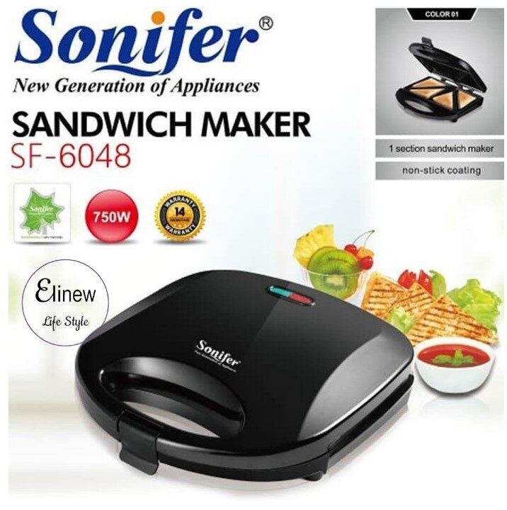 Sonifer Sandwich Maker SF-6048 Toaster Sandwich Toaster Sandwich 6048 ...
