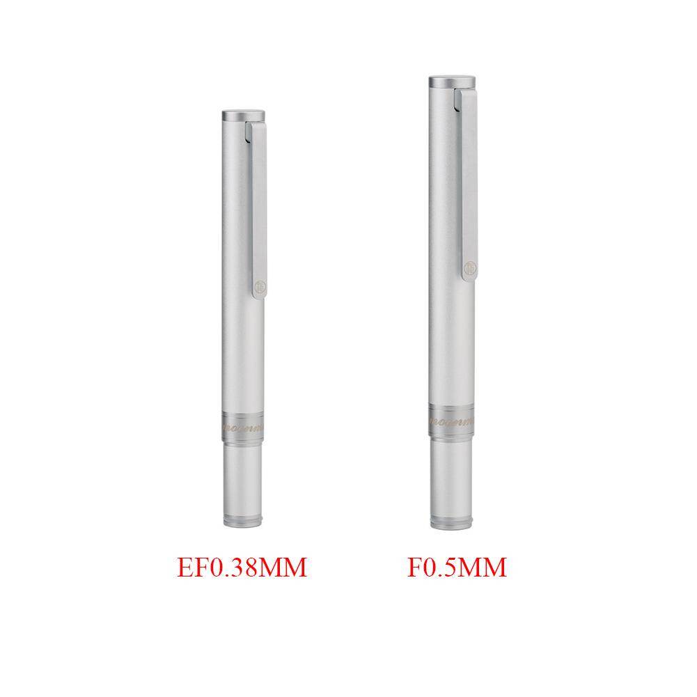 Moonman N1 ธุรกิจสั้นอลูมิเนียมอัลลอยด์เดินทางวิจิตรปลายปากกาปากกาน้ำพุ ...