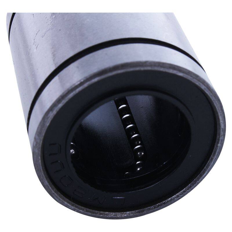 LM20UU 20mm Inside Dia Linear Motion Ball Bush Bearing Bushing Silver ...
