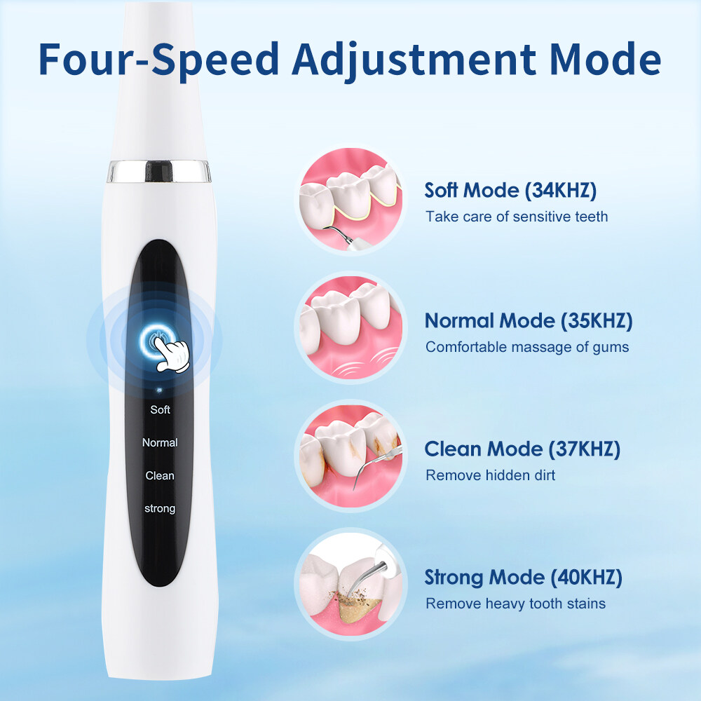 Afdeal Ultrasonic Electric Dental Scaler Tooth Cleaner Tooth Whitening ...