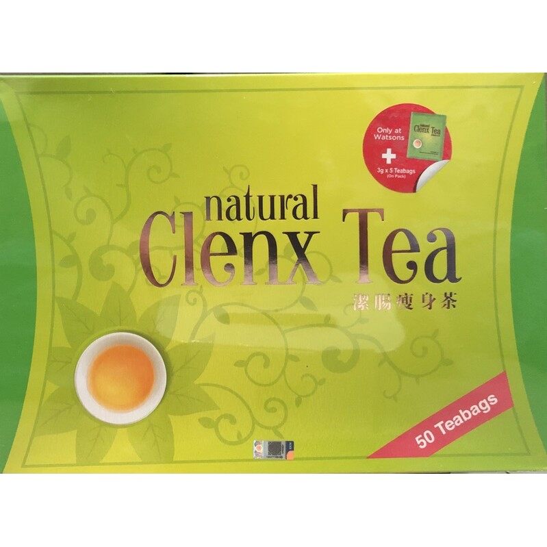 Natural Clenx Tea 50 Sachets (Extra 5's on pack) | Lazada