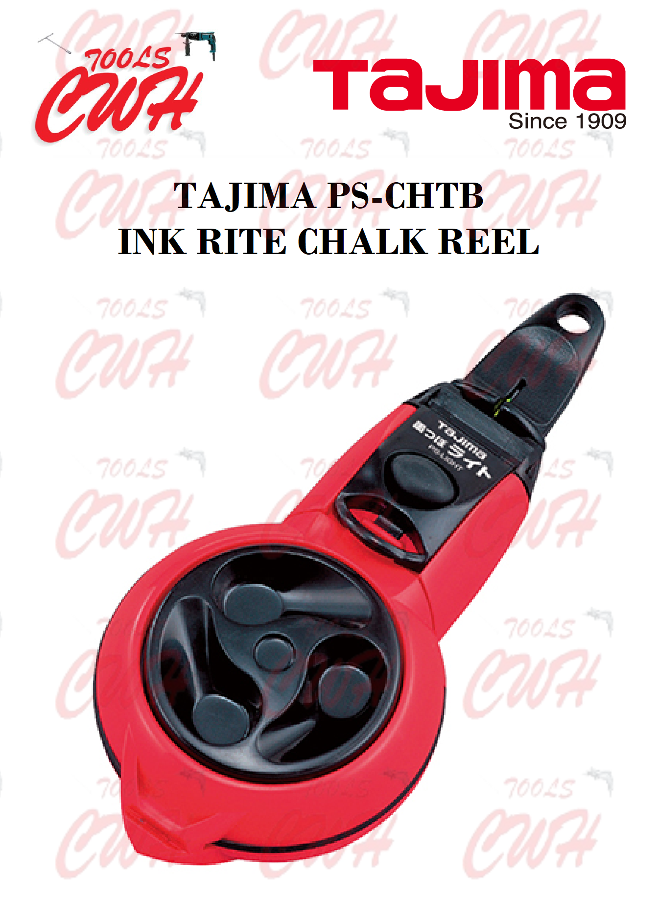 TAJIMA PS-CHTB INK RITE ULTRA MINI COMPACT AUTO SELF WINDING ROLLING ...