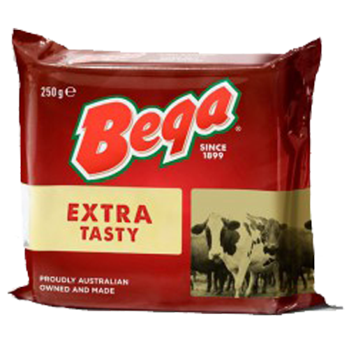 Bega Extra Tasty Cheddar Cheese 250g | Lazada