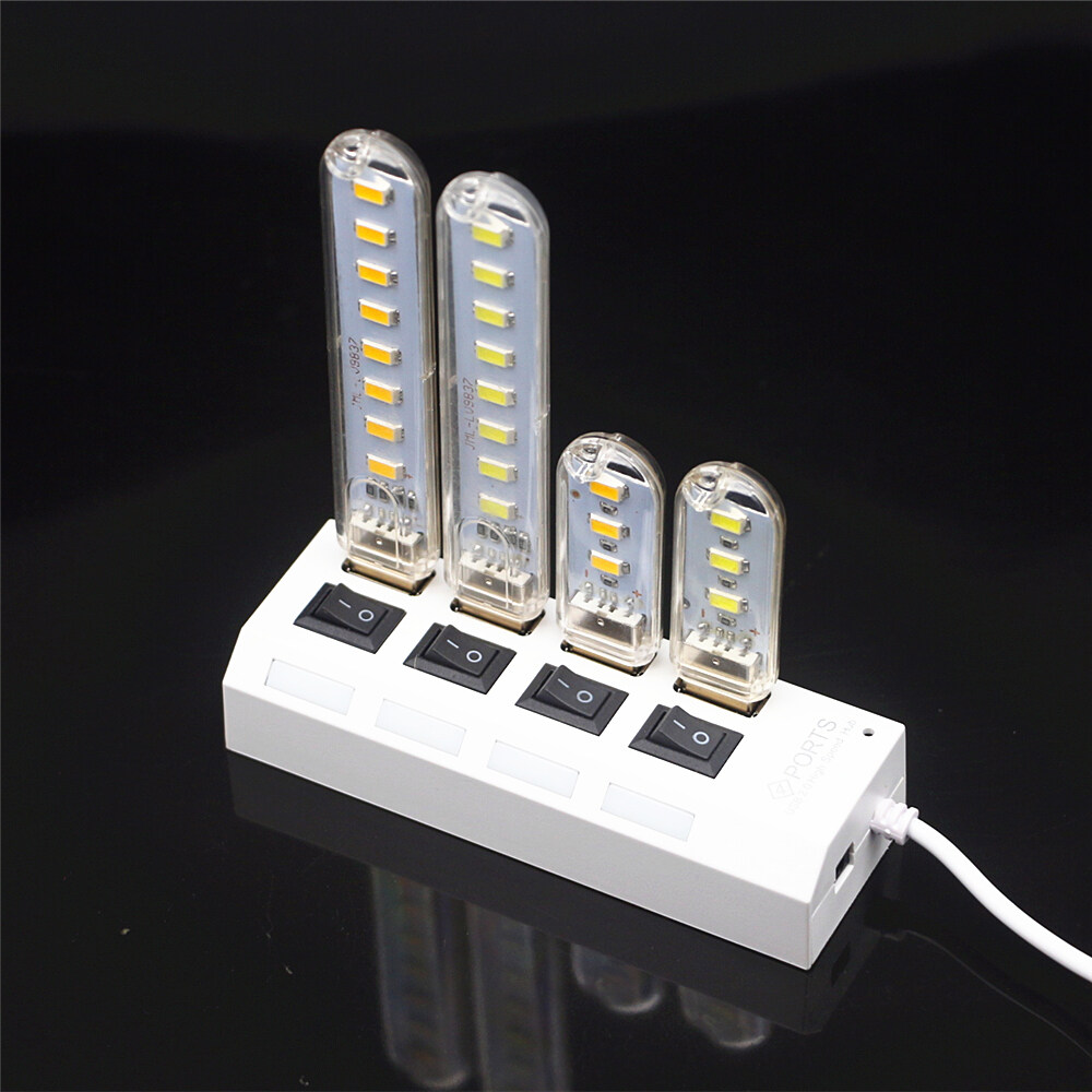 TIH3PD แล็ปท็อป SMD 5630 5730อบอุ่นสีขาว3LEDs มินิ USB หลอดไฟ LED USB ไฟ LED USB ไฟกลางคืน ...