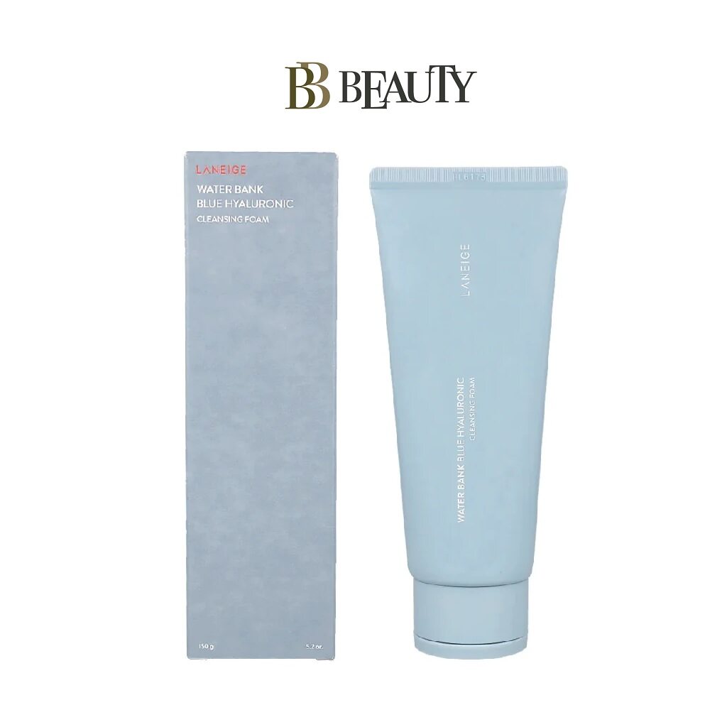 Laneige Water Bank Blue Hyaluronic Cleansing Foam 150g (New Version ...