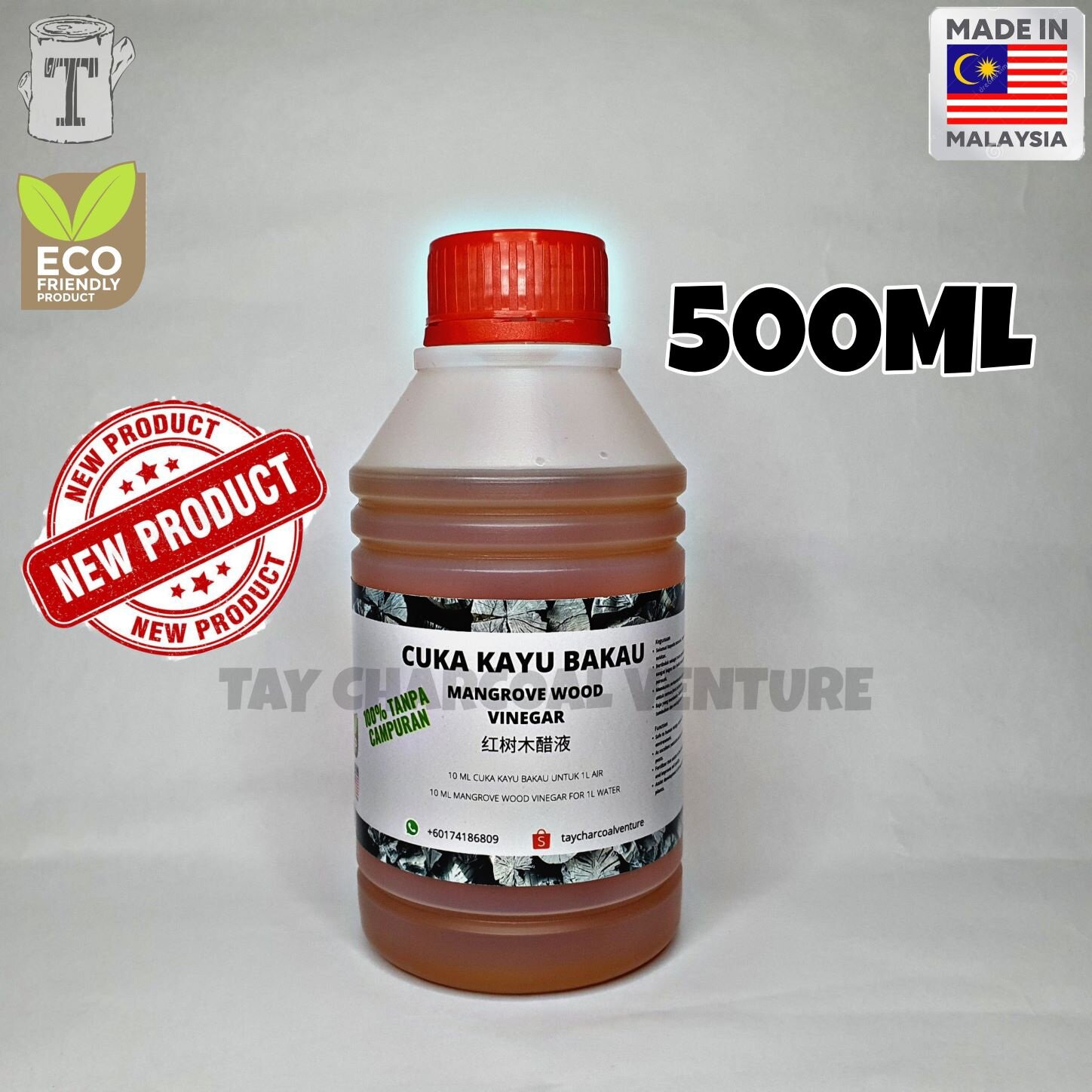 100% MANGROVE WOOD VINEGAR / CUKA KAYU BAKAU / 红树木醋液 | Lazada