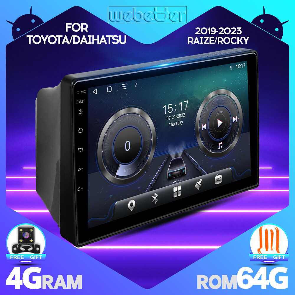 Wabeter TopNavi แอนดรอยด์10นิ้วเครื่องเล่นสเตอริโอวิดีโอเครื่องเสียง ...