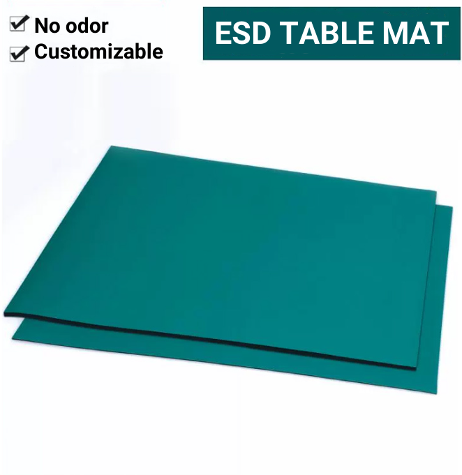 Anti static table pad, workbench rubber repair rubber pad, static pad ...