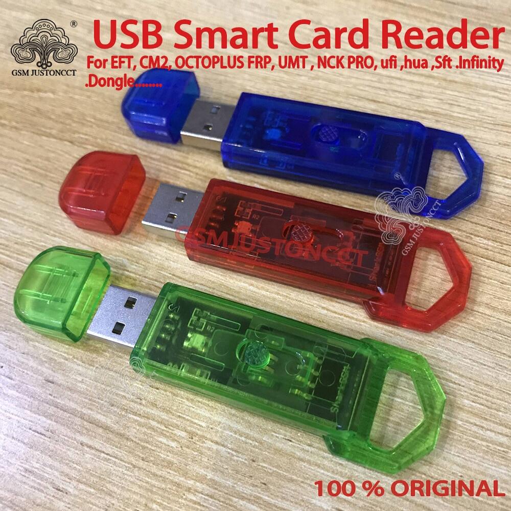 Original High Speed USB Smart Card Reader For EFT, CM2, OCTOPLUS FRP ...