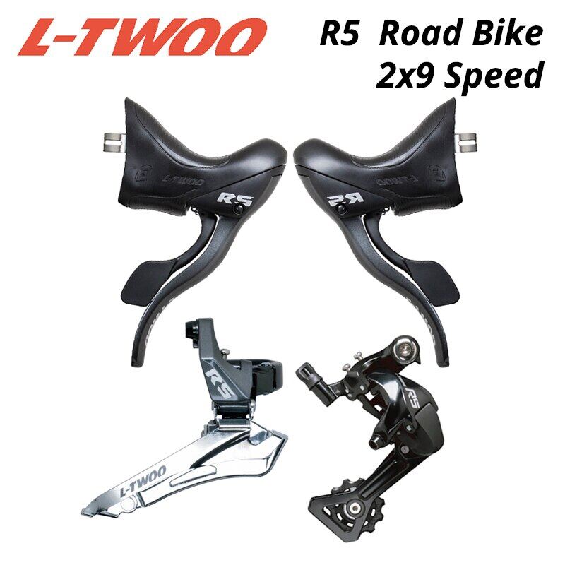 Ltwoo R5 Racefiets 9 S ส่วนตัว2X9ความเร็ว18S St Versnellingspook Rechts ...