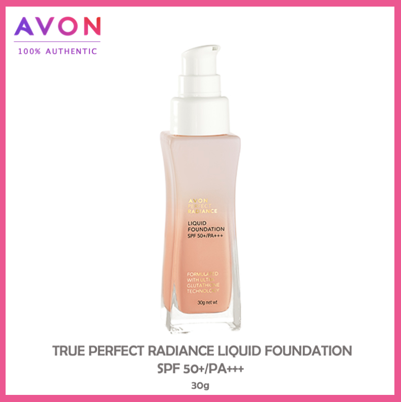 Avon True Perfect Radiance Liquid Foundation SPF 50+/PA+++ 30g | Lazada