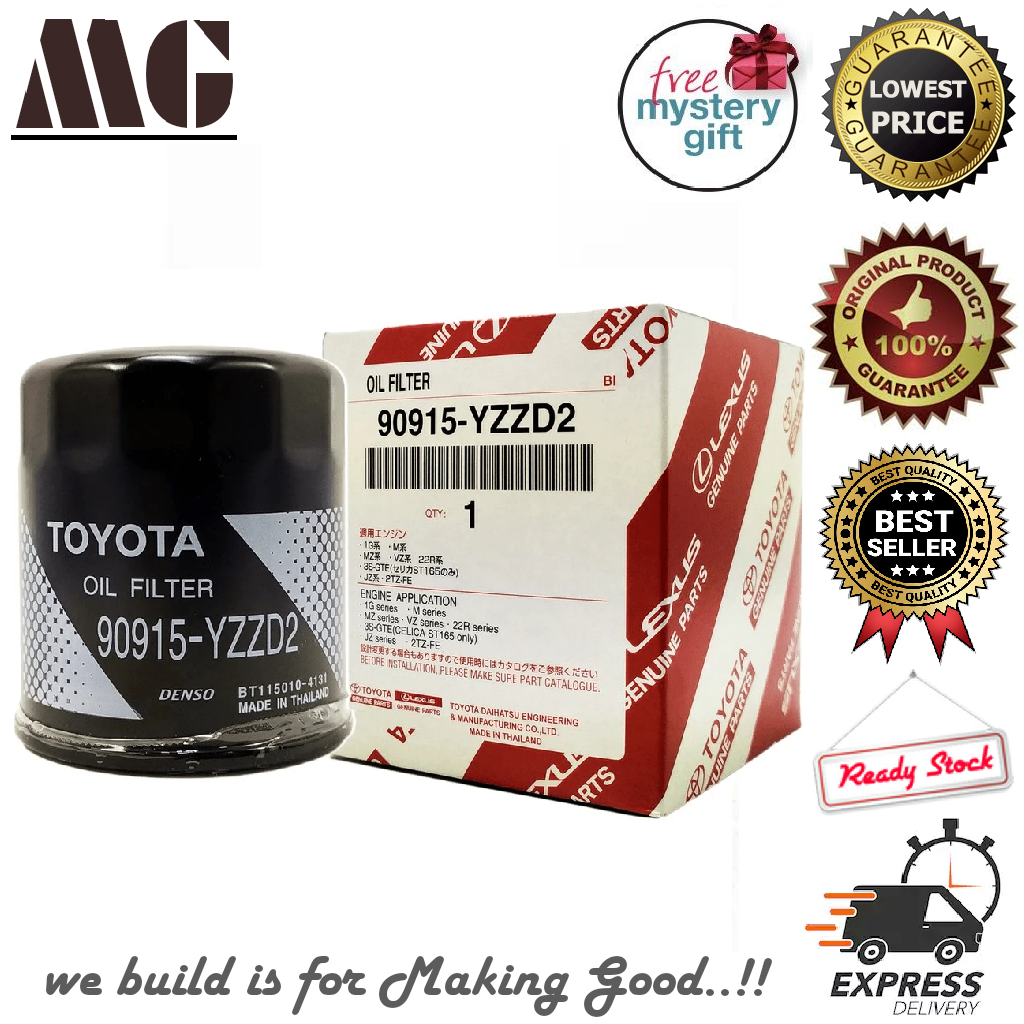 Toyota Oil Filter 90915-YZZE1 90915-YZZE2 90915-YZZD2 90915-YZZD4 04152 ...