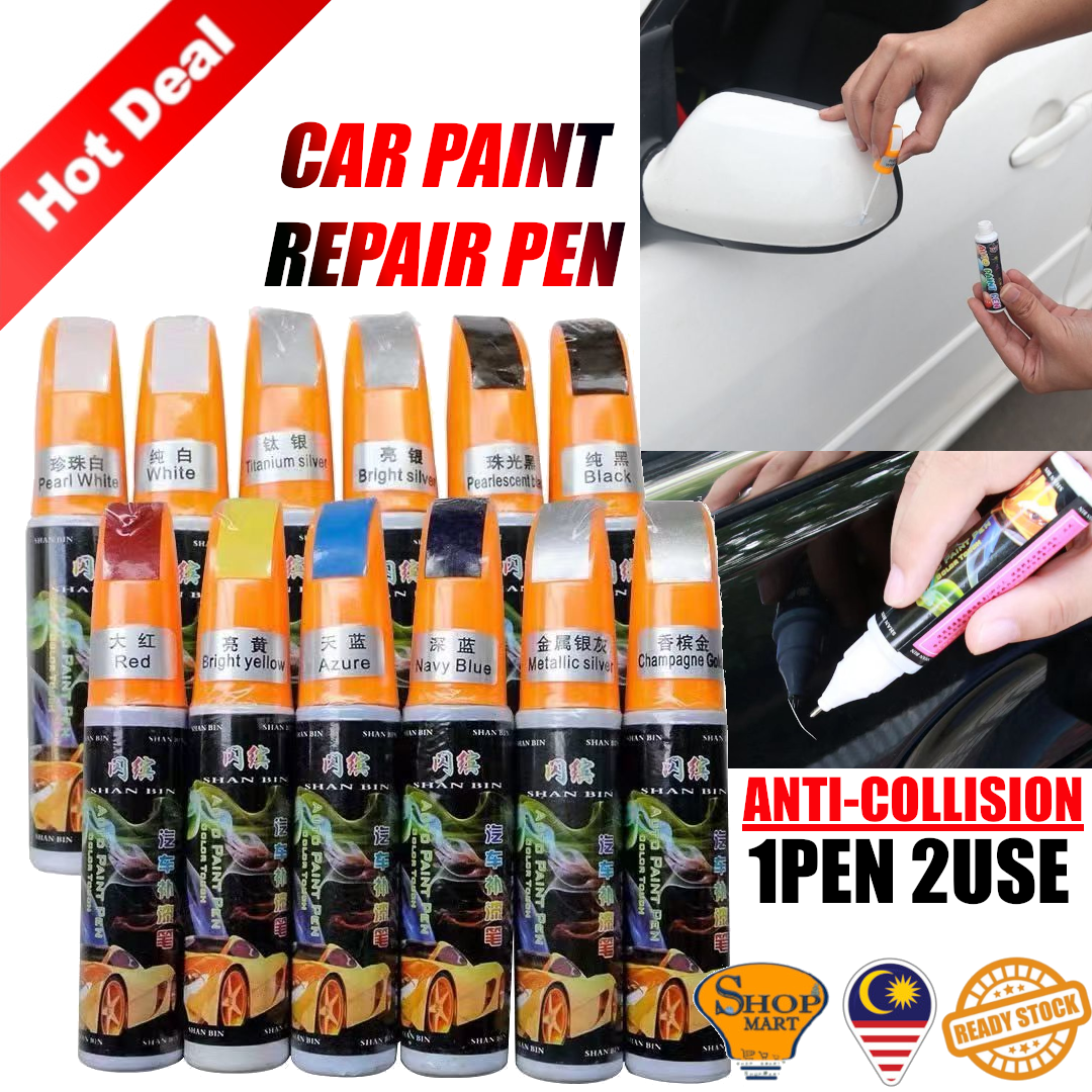 Car Paint Restored Pen Scratch Remover Tayar Coloring Repair Touch Body ...
