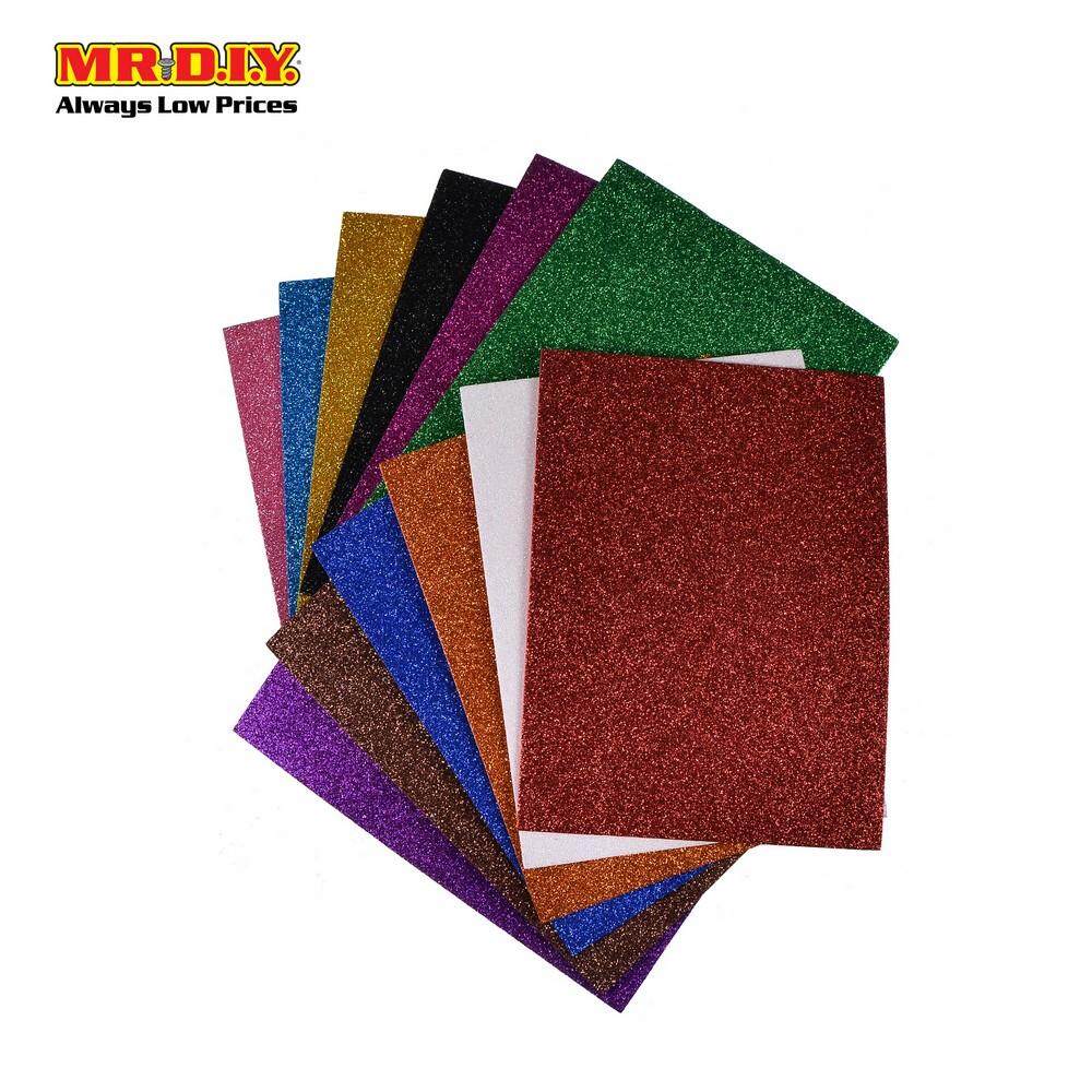 MR.DIY Multicolour Craft Foam Sheet (12pcs) | Lazada