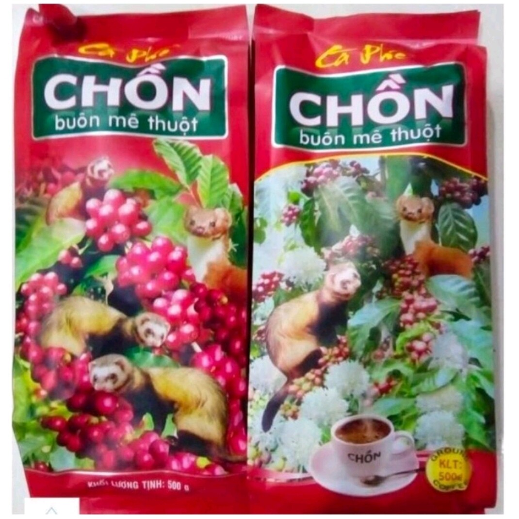 Cafe chon/ kopi musang merah dicampur dengan filem 1 pack 500gr | Lazada