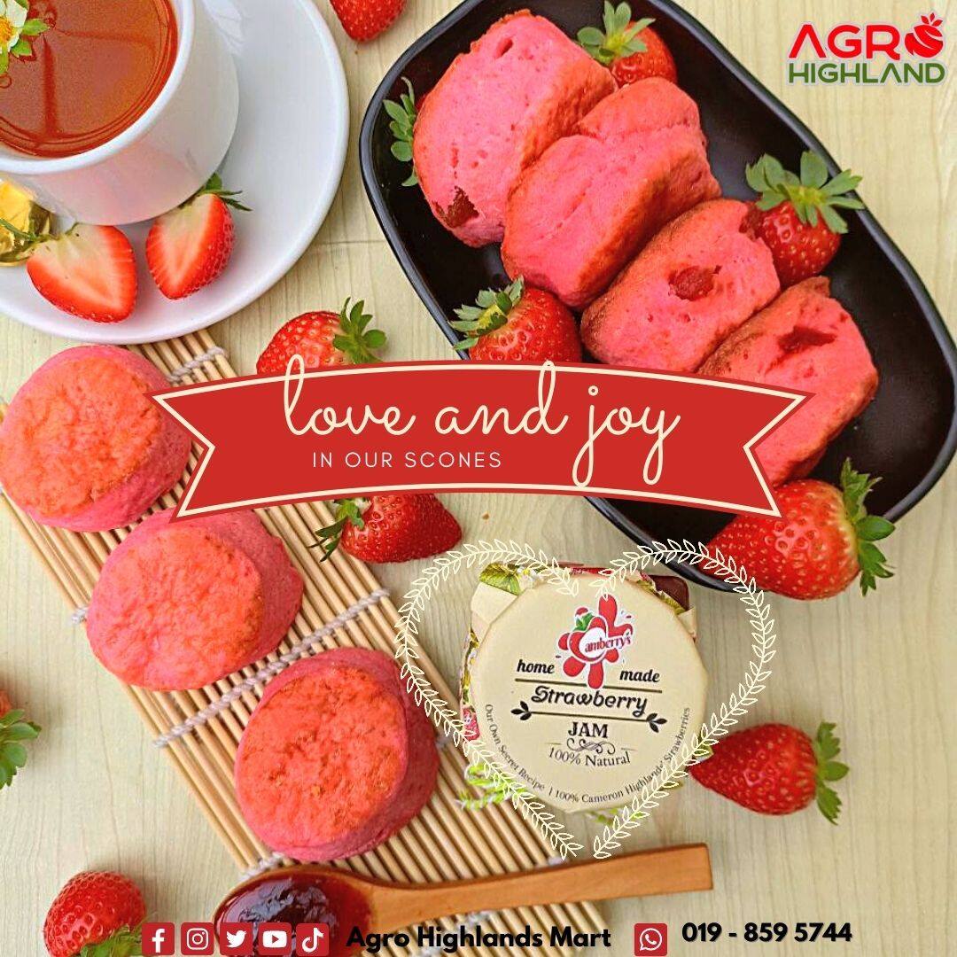 AGRO HIGHLANDS MART (PRE ORDER) Homemade Scones Cameron Highlands Own ...