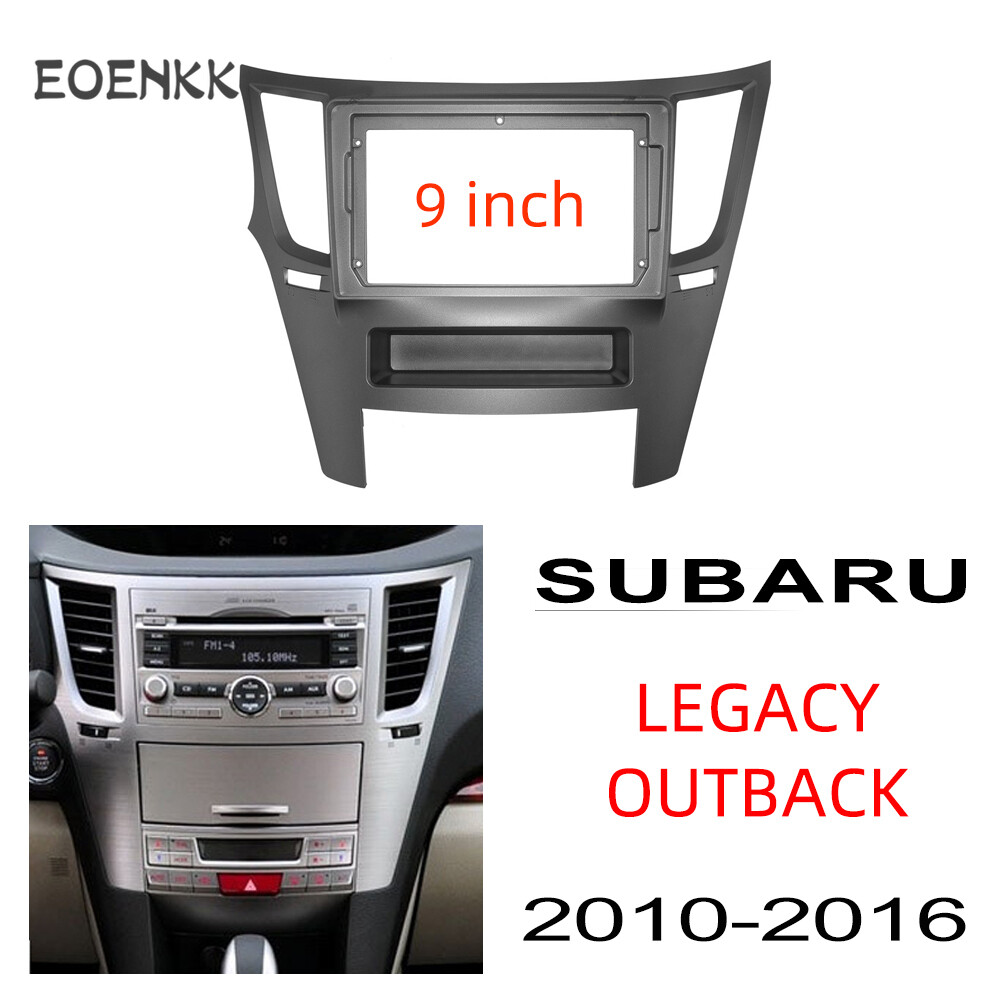 XINFAN 2din stereo panel radio frame dash board fit for SUBARU LEGACY ...