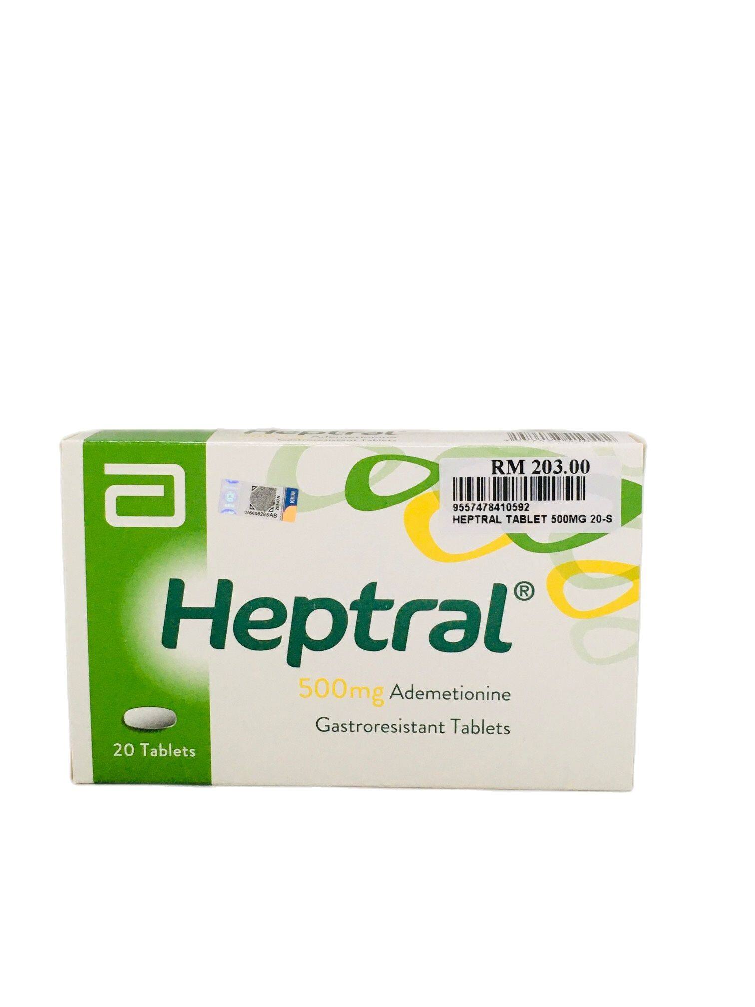 Heptral 500mg Tab 20s | Lazada