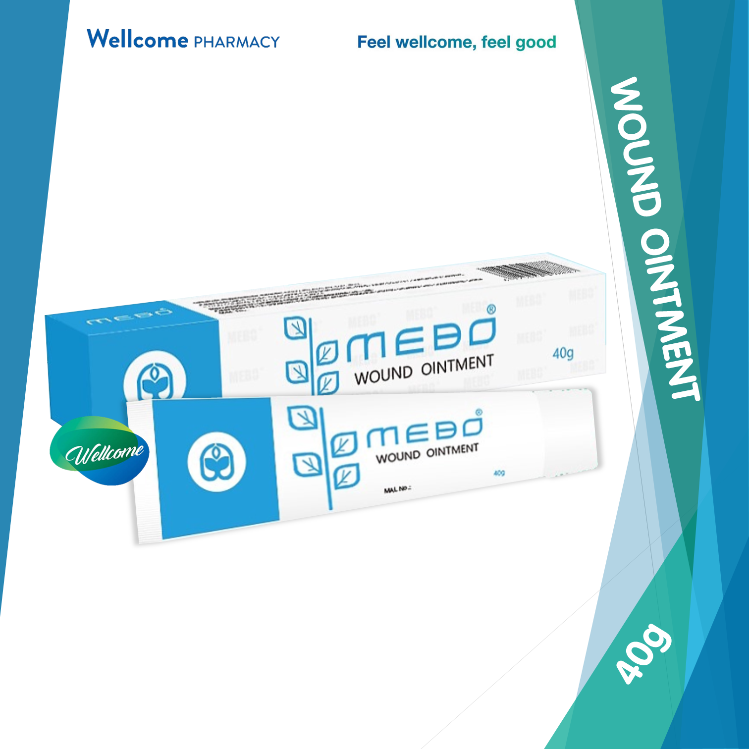 Mebo Wound Ointment - 40g | Lazada